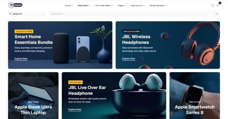 Bazaar - Next.js E-commerce Template